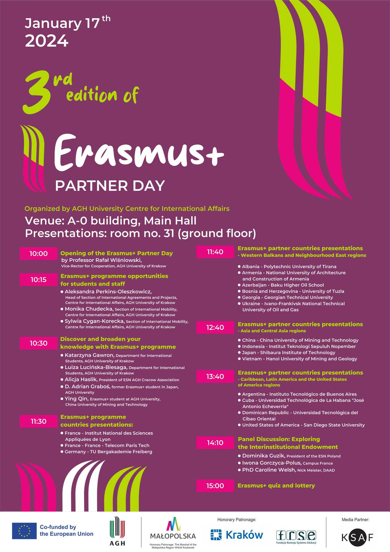 3rd Edition of Erasmus+ Staff Teaching Week - Erasmus Week